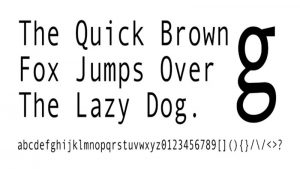 Andale Mono Font Free Download - All Your Fonts