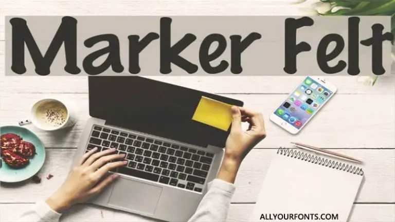 Marker Felt Font Free Download - All Your Fonts