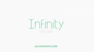 Infinity Font Free Download - All Your Fonts