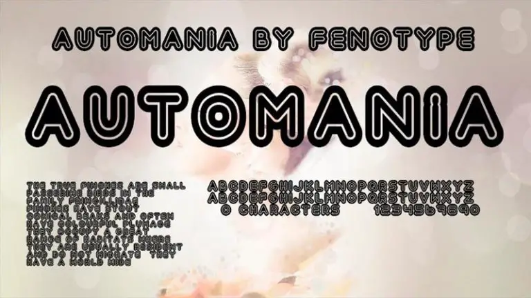 Automania Font Free Download - All Your Fonts