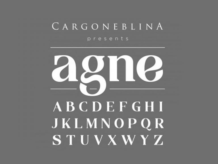 Agne Font Free Download - All Your Fonts
