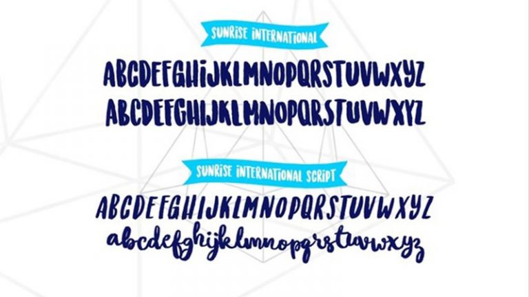Sunrise International Font Download - All Your Fonts