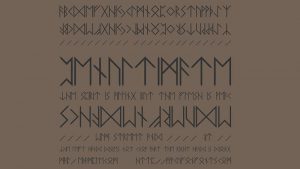 Elder Futhark Font Download - All Your Fonts