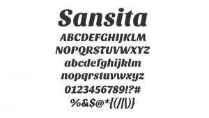 Sansita Font Free Download - All Your Fonts