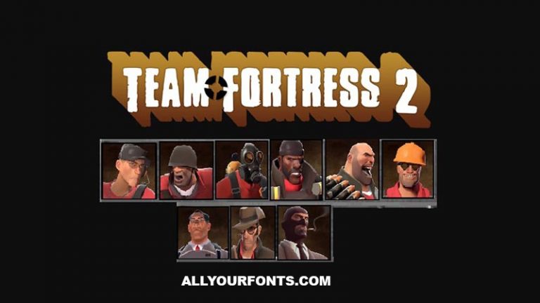 Team Fortress 2 Font Download - All Your Fonts