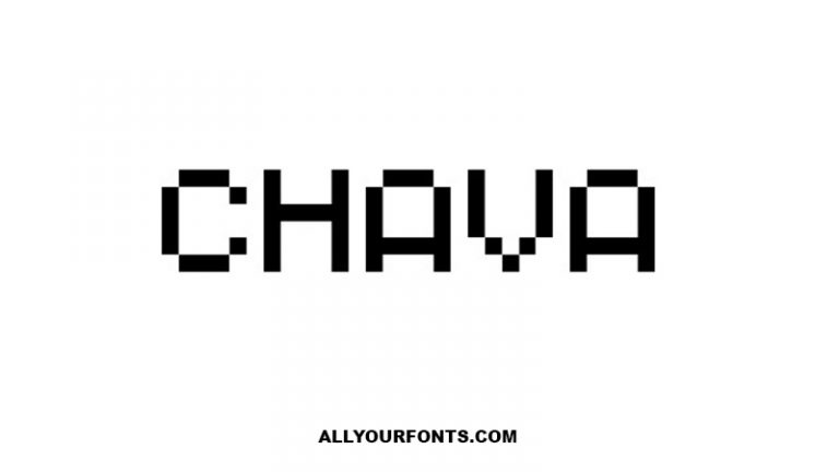 Chava Font Free Download - All Your Fonts