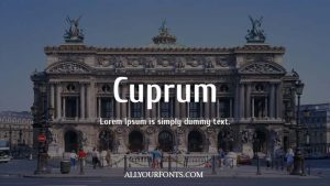 Cuprum Font Free Download - All Your Fonts