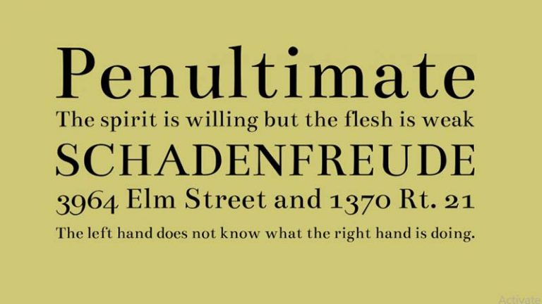 Bentham Font Free Download - All Your Fonts