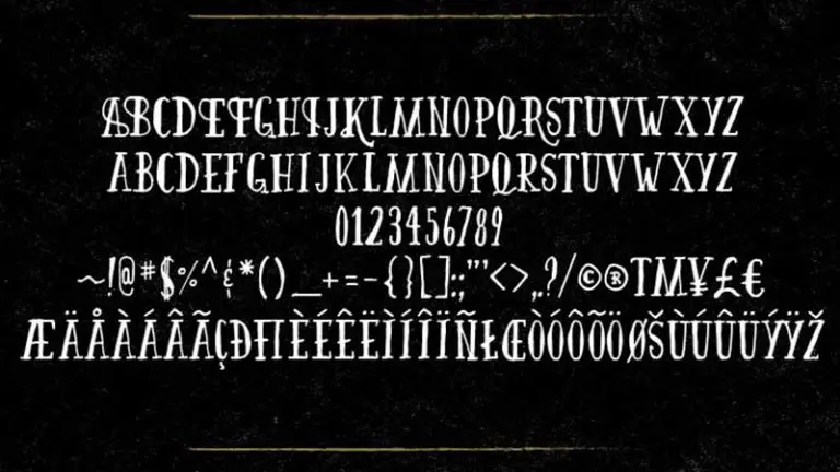 Firefly Font Free Download - All Your Fonts