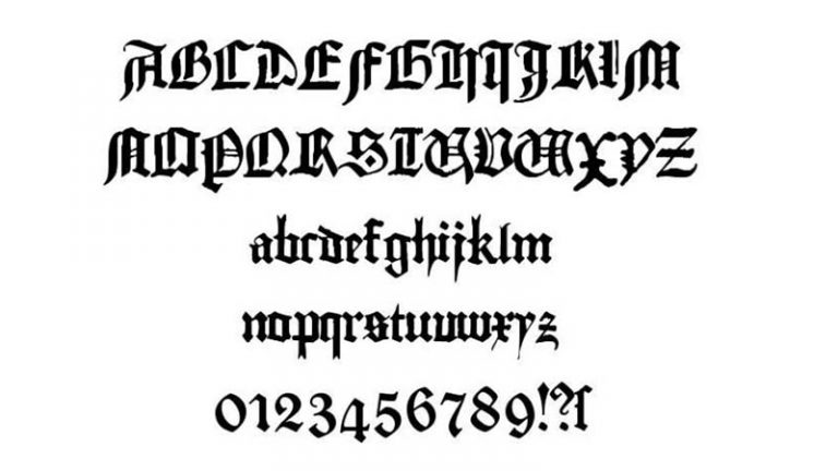 Textura Font Free Download - All Your Fonts