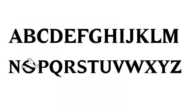 Ghostbusters Font Free Download - All Your Fonts