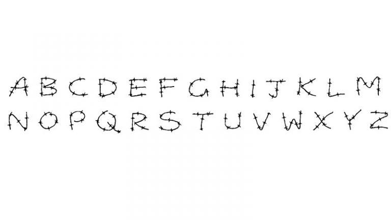 Barbed Wire Font Download - All Your Fonts