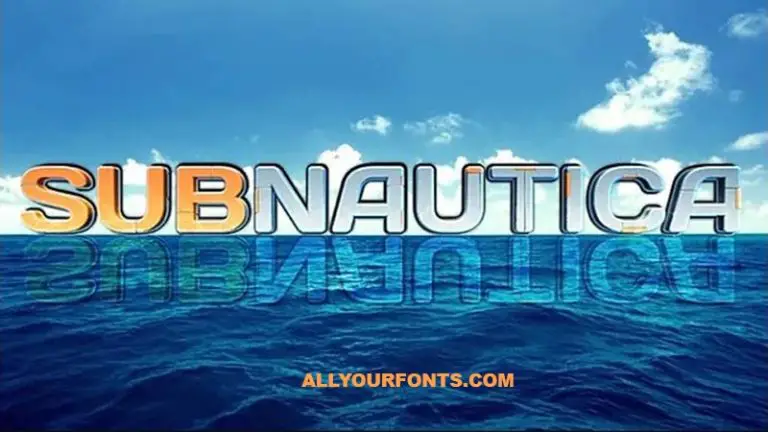 Subnautica Font Free Download - All Your Fonts