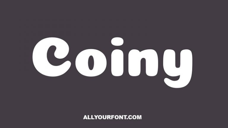 Coiny Font Free Download - All Your Fonts