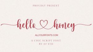 Hello Honey Font Free Download - All Your Fonts