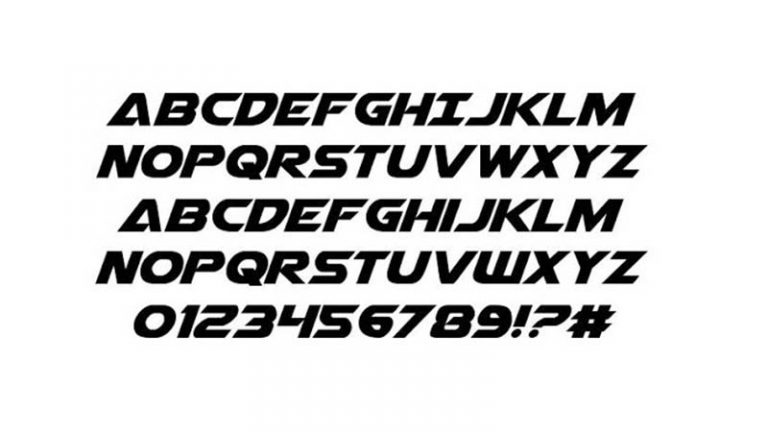Airstrike Font Free Download - All Your Fonts