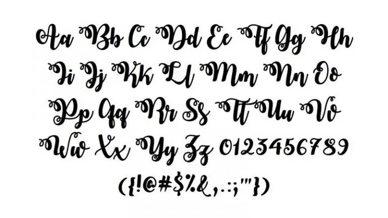 October Twilight Font Free Download - All Your Fonts